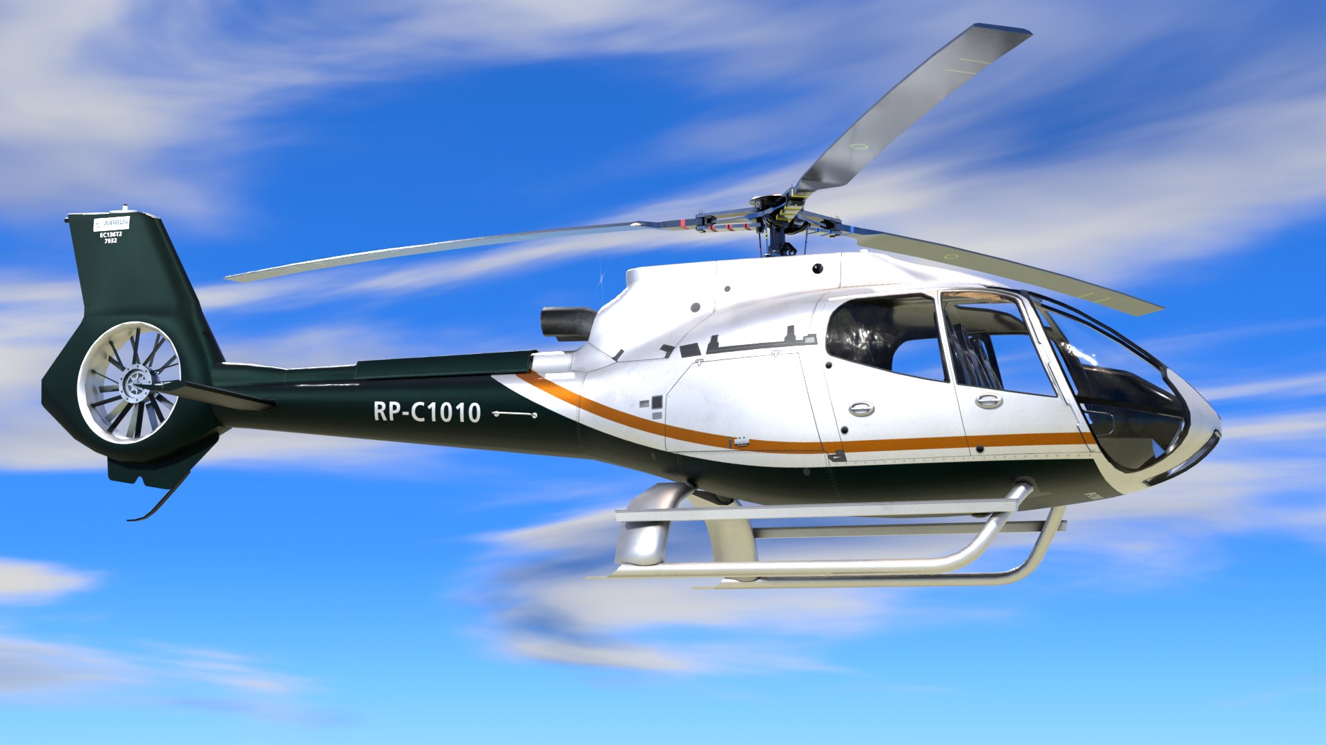 3D Model Airbus H130 Helicopter - TurboSquid 2283687