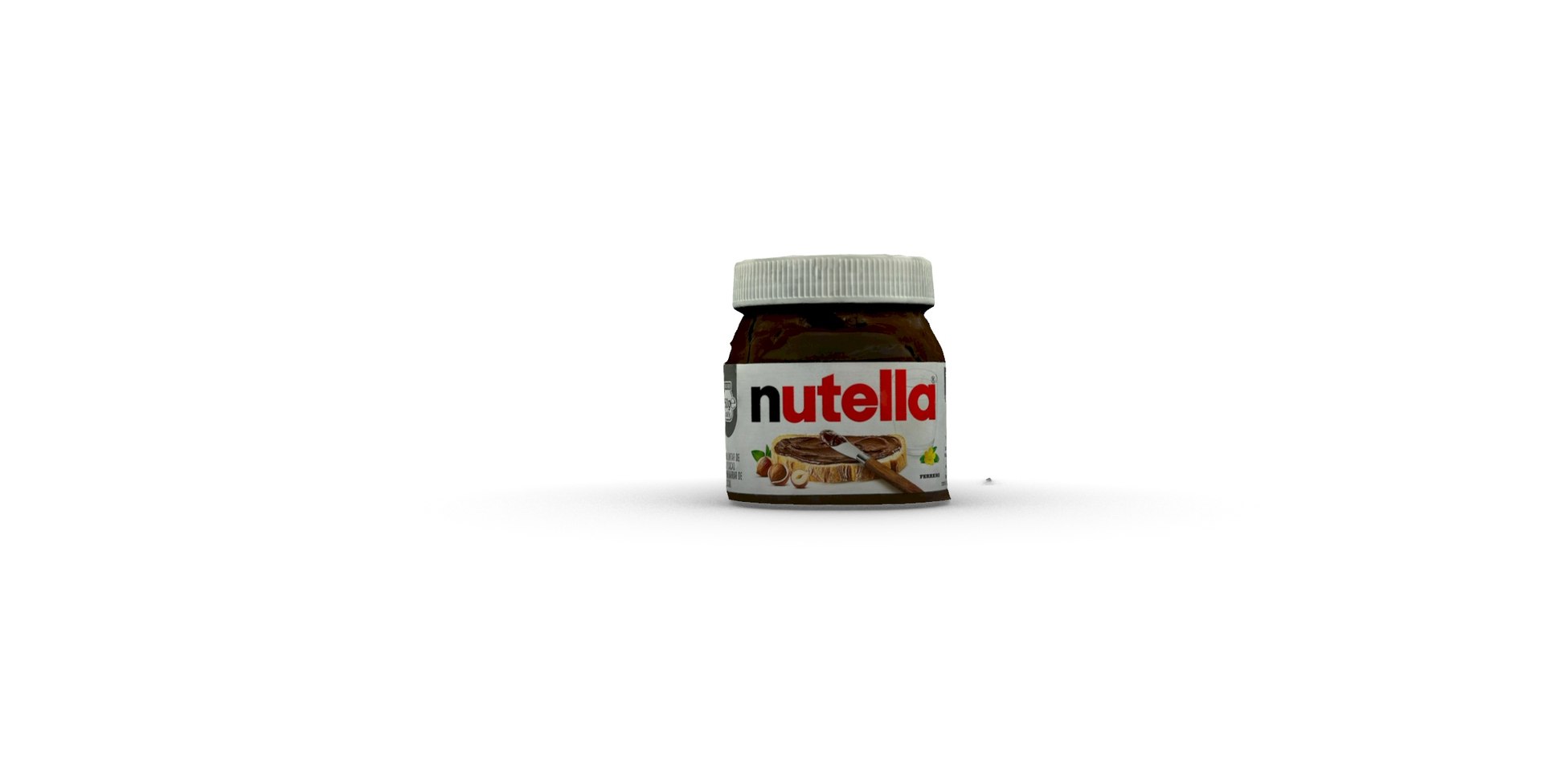 3D Nutella Jar 3D Model - TurboSquid 2343517