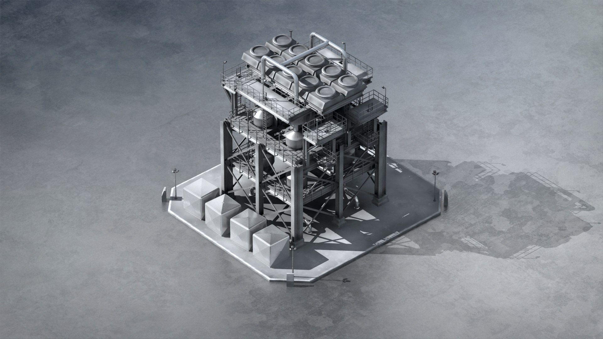 Metal Refinery Part 08 3D - TurboSquid 2049740