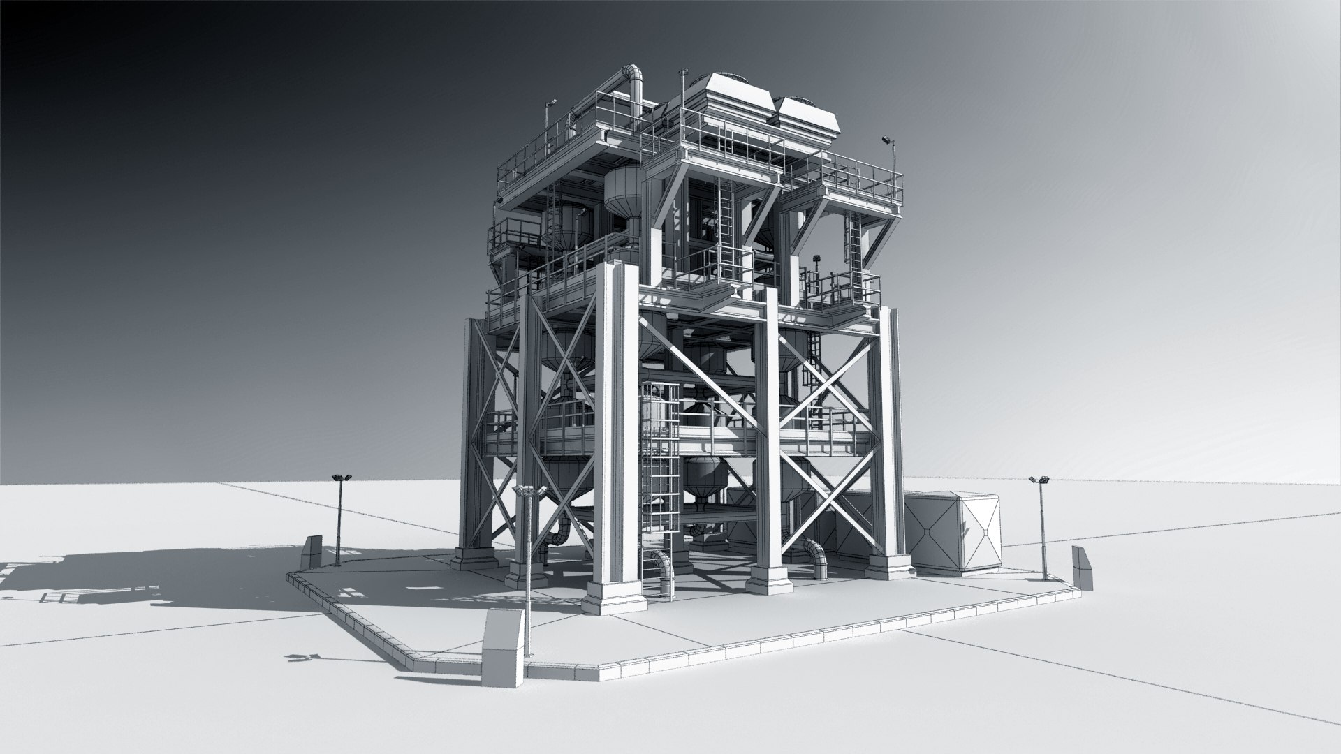 Metal Refinery Part 08 3D - TurboSquid 2049740