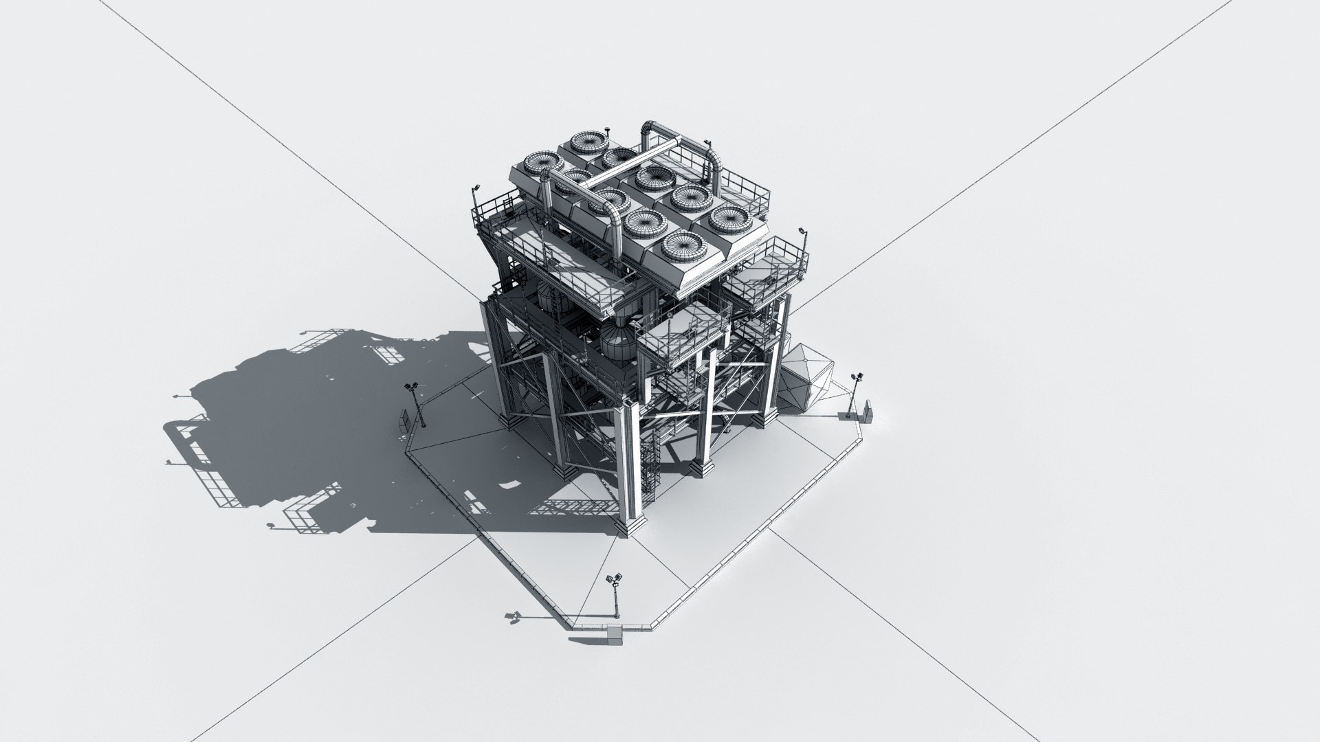 Metal Refinery Part 08 3D - TurboSquid 2049740