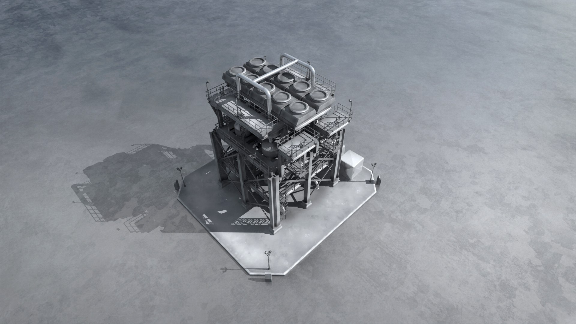 Metal Refinery Part 08 3D - TurboSquid 2049740