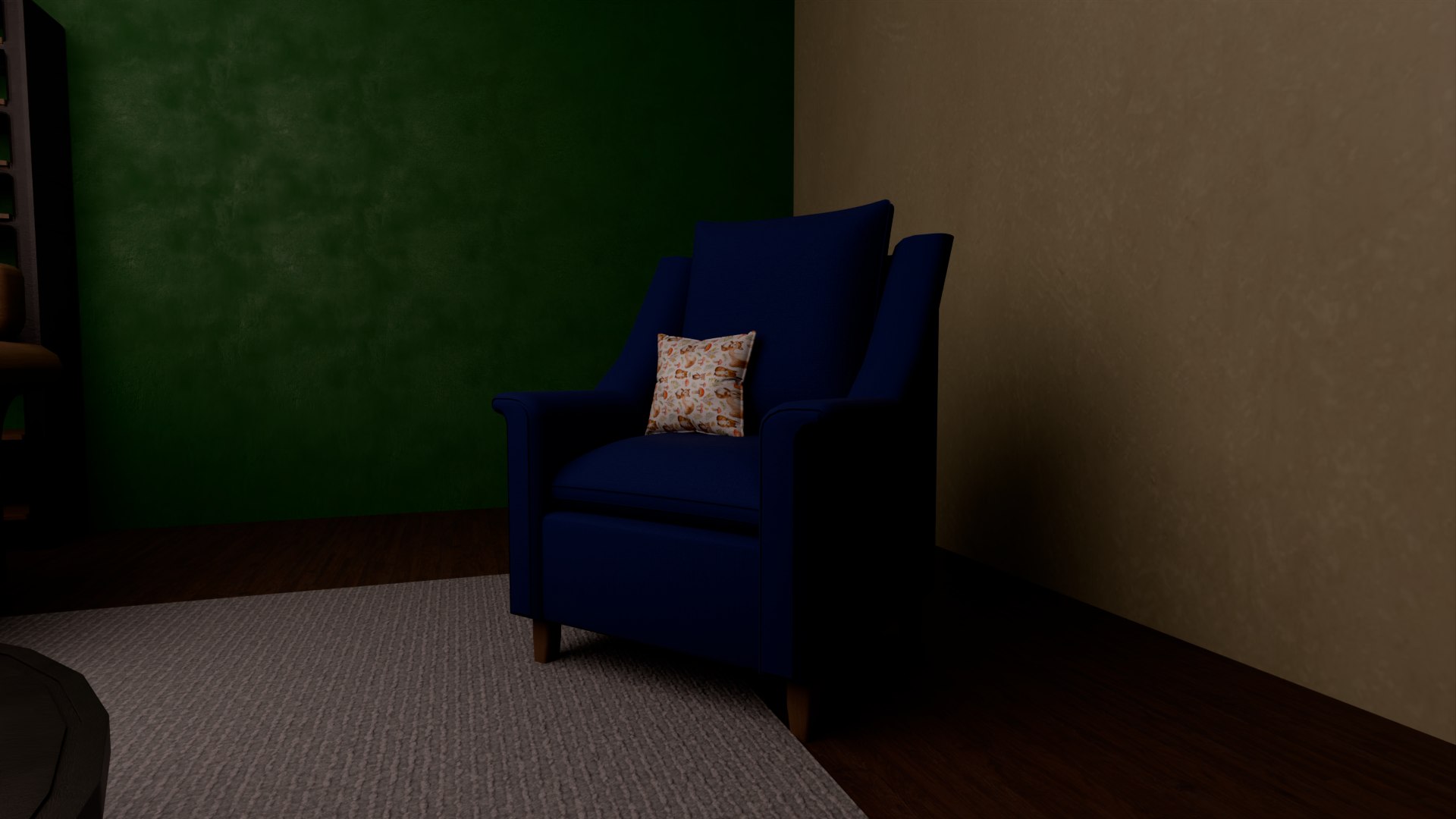 Arm Chair 3D Model - TurboSquid 2216577