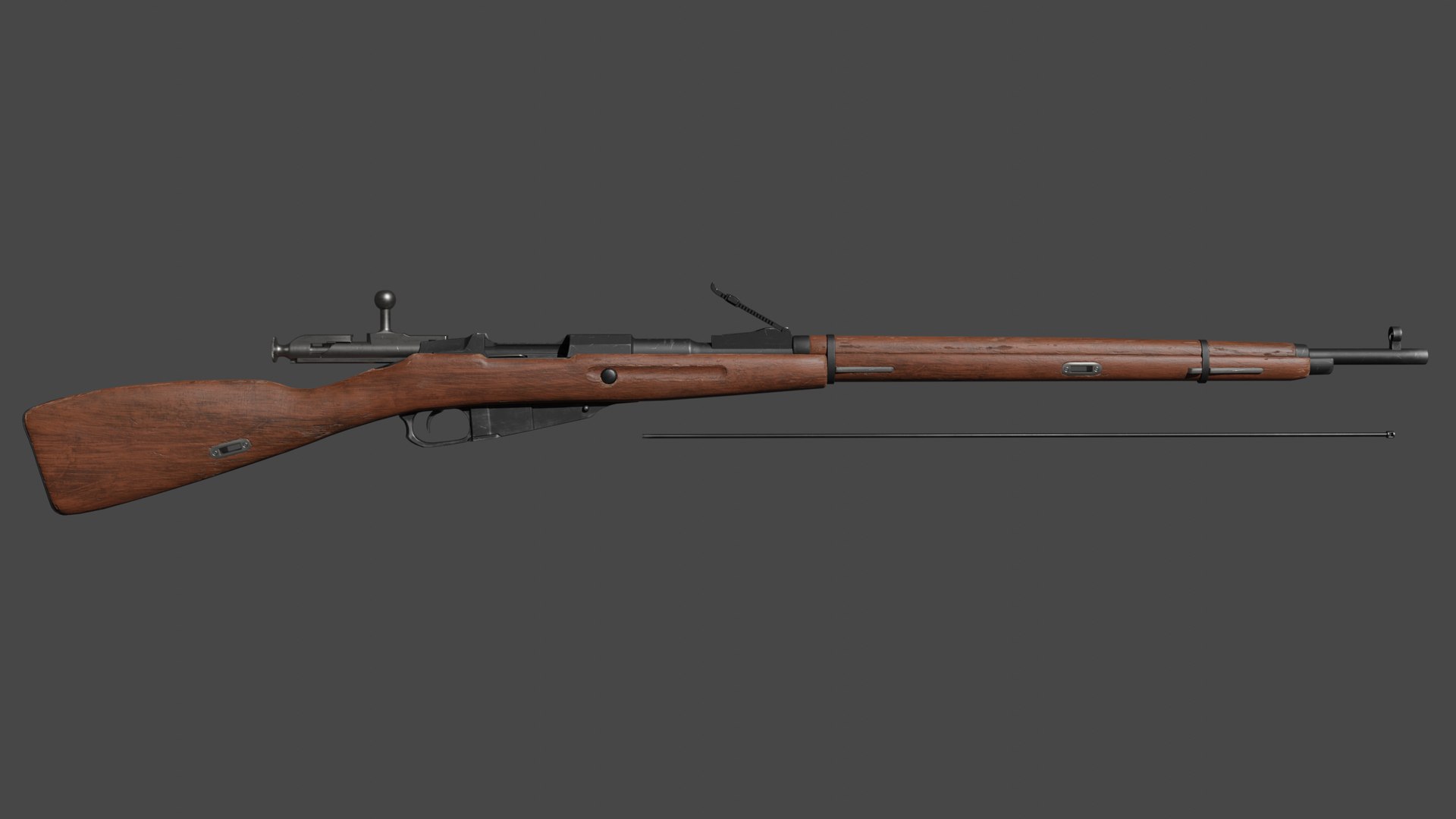 Mosin Rifle 3D - TurboSquid 1630079