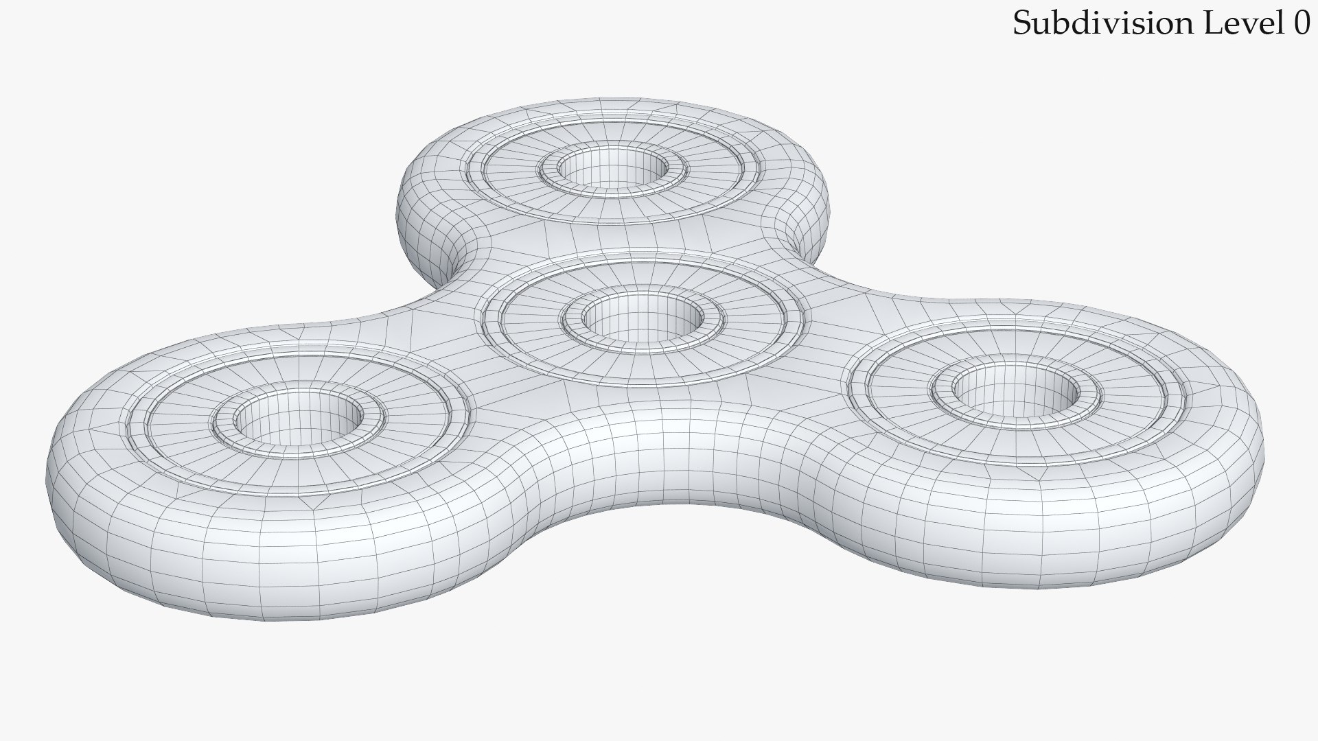 Fidget Spinner 3D Model - TurboSquid 1169205