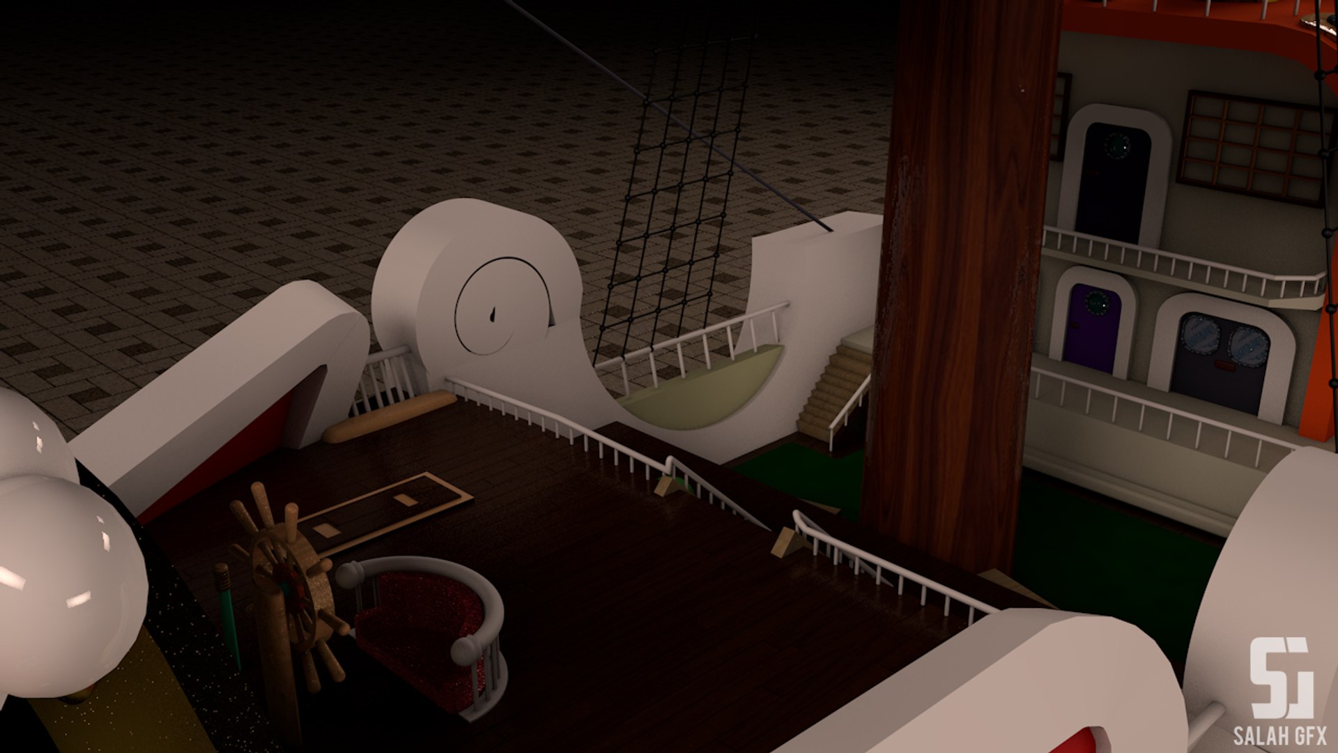 3d Model Modeled Thousand Sunny