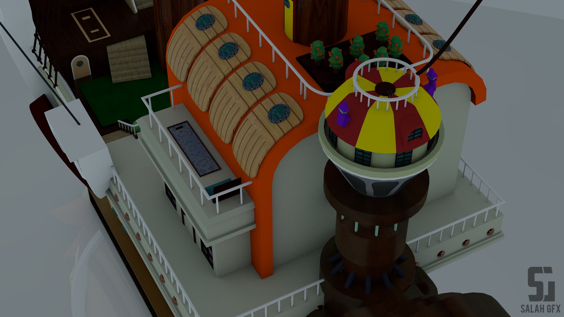 3d Model Modeled Thousand Sunny