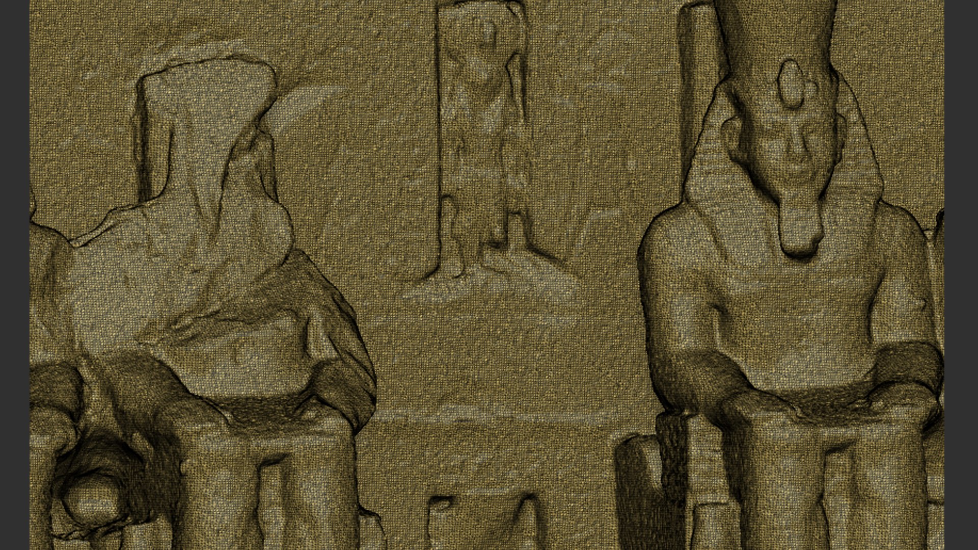 3D Abu Simbel Entrance model - TurboSquid 2071118