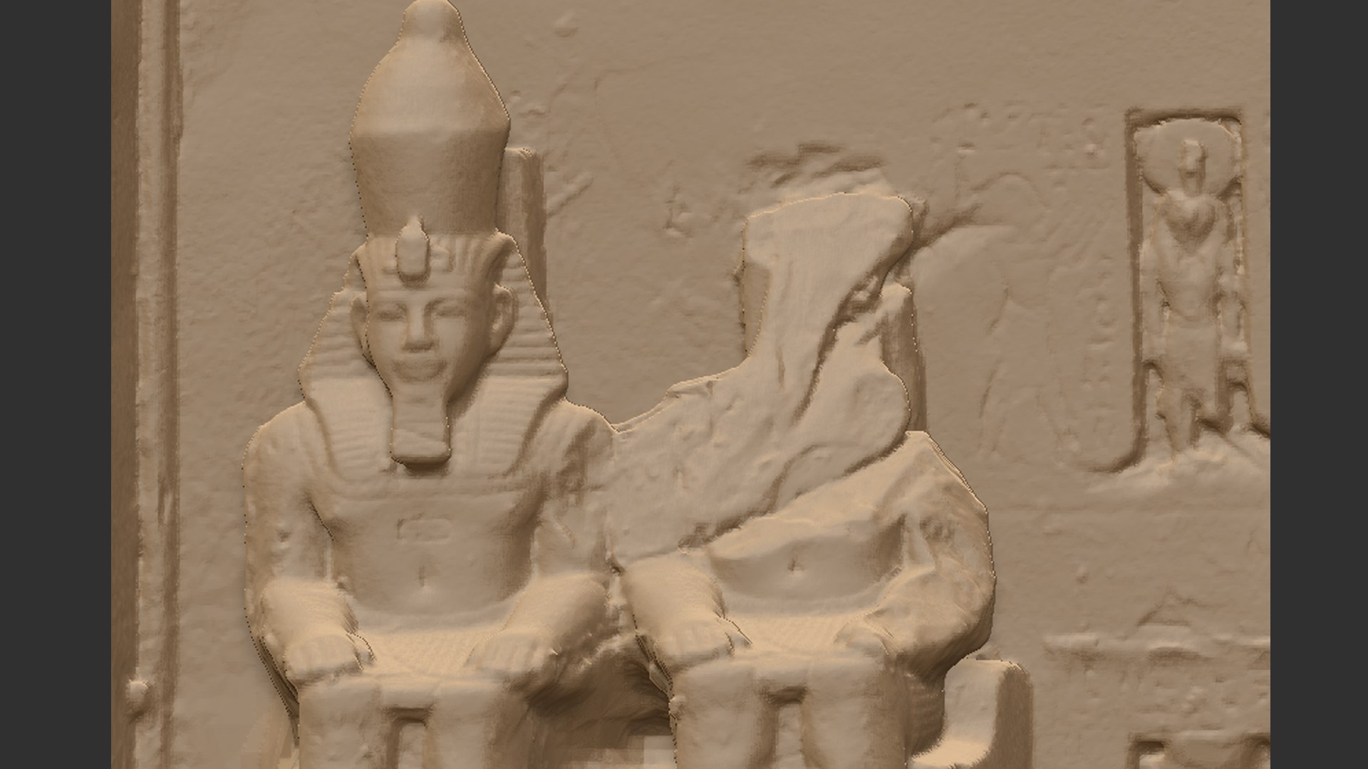 3D Abu Simbel Entrance model - TurboSquid 2071118