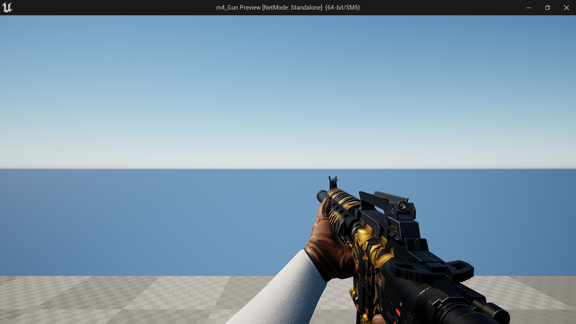 3D M4 Gun Fps - Tps - TurboSquid 2403499