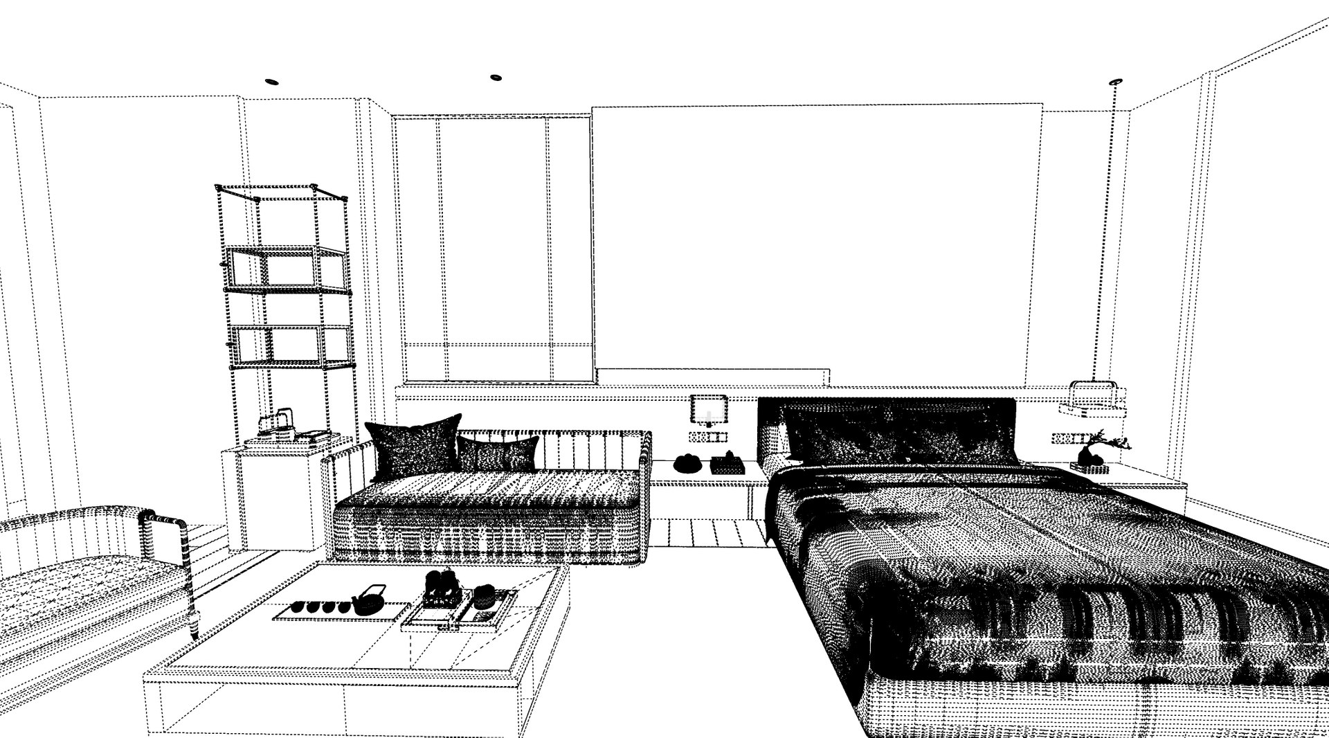 3D Hotel Room-A5 - TurboSquid 2104567