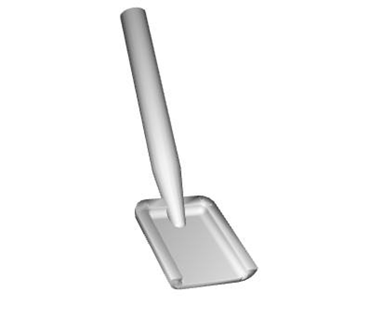Lego Spade Shovel 3d C4d