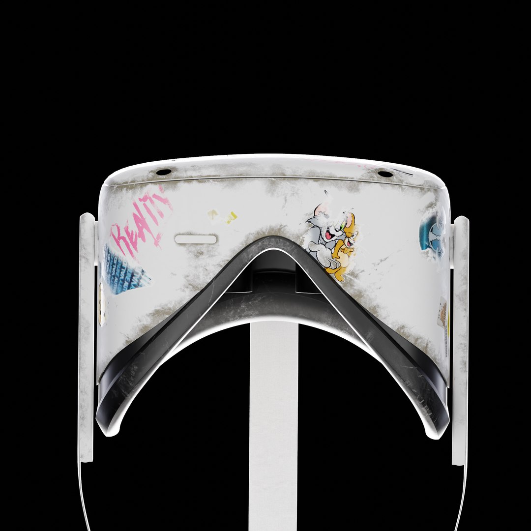 3D Oculus Quest 2 Headset VR 3D Model Custom Textures Low-poly - TurboSquid 1963757