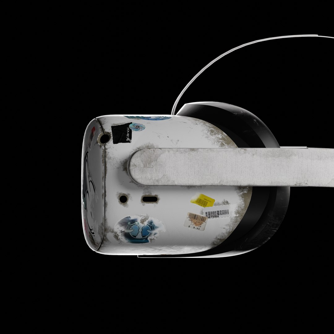 3D Oculus Quest 2 Headset VR 3D Model Custom Textures Low-poly - TurboSquid 1963757