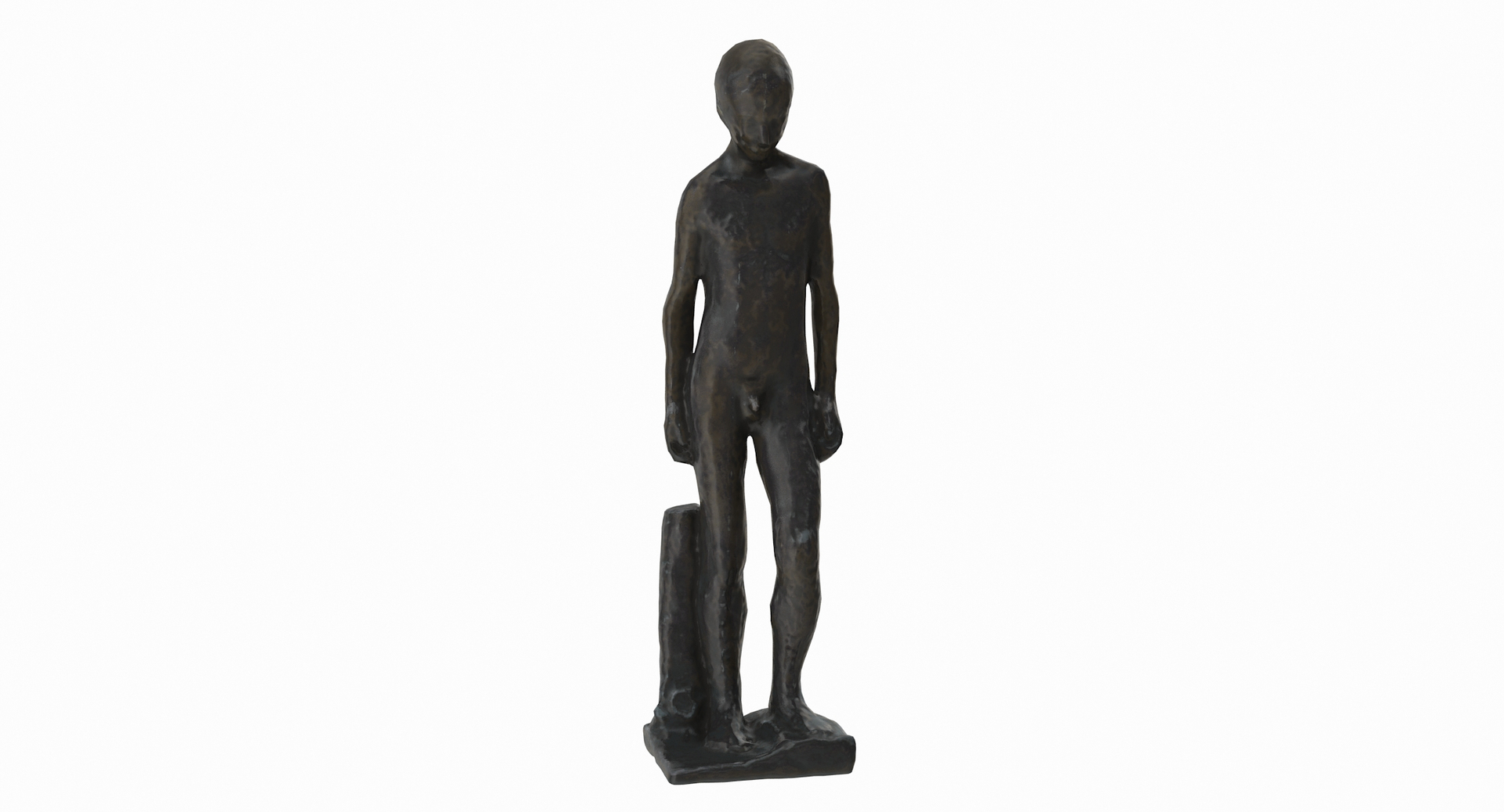 Bronze Boy Figure 3D - TurboSquid 1505344