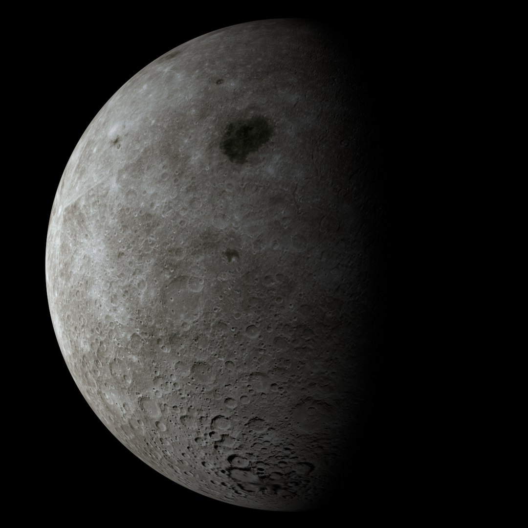 3D Moon Satellite Space - TurboSquid 1261492