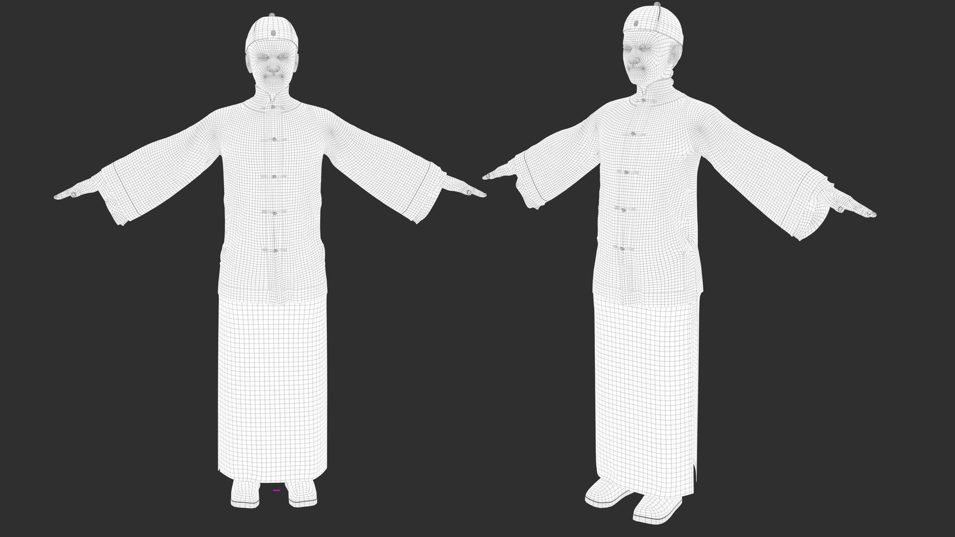 Prince Of Qing Dynasty In Ancient China Model - TurboSquid 2203045