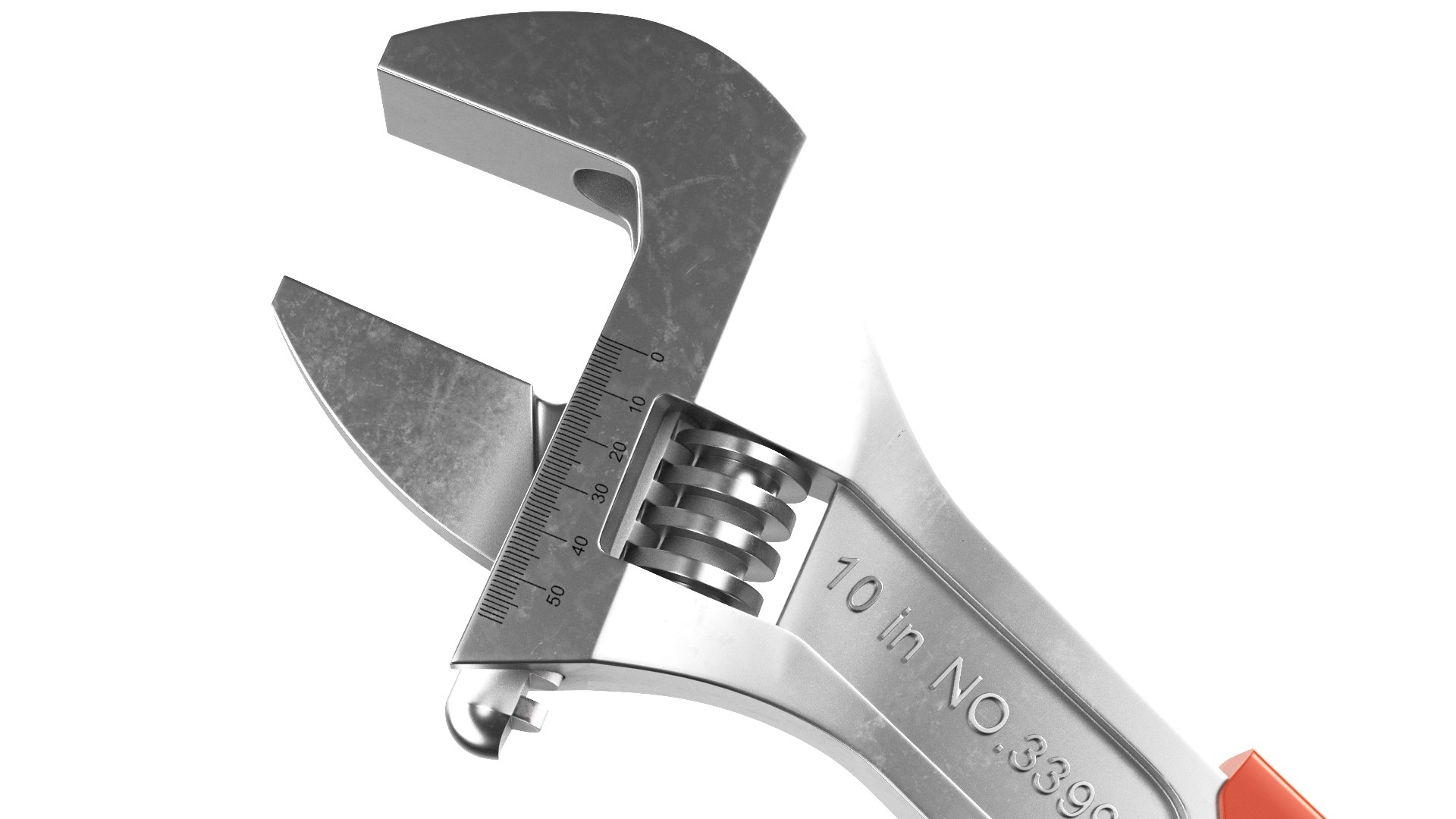 Three Detailed Adjustable Wrenches 3D - TurboSquid 2139430