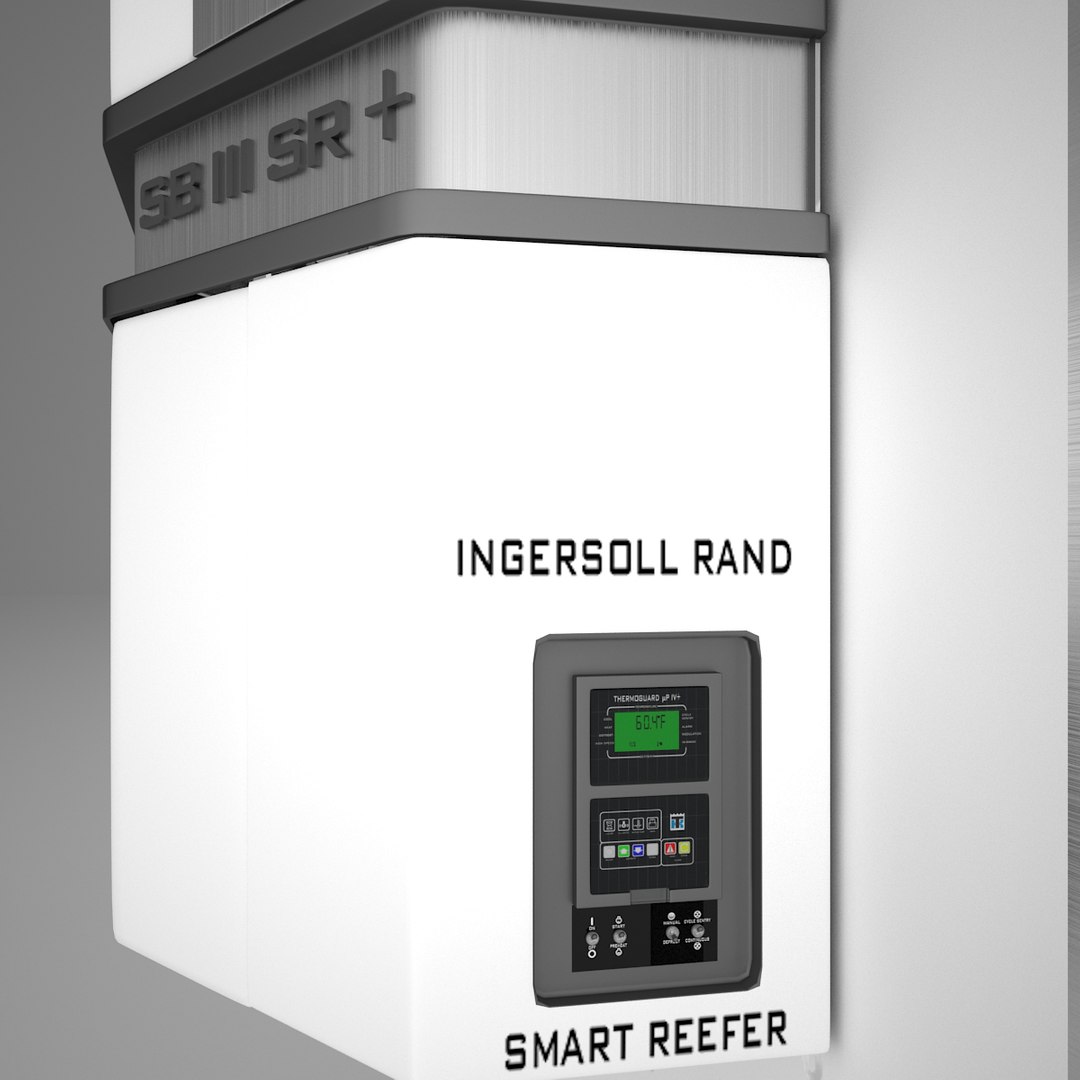 3d Semi Trailer Reefer