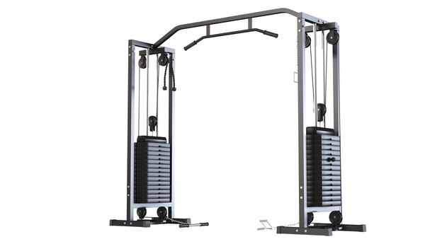 대형 체육관 장비 컬렉션 3D 모델 - TurboSquid 1933121