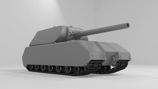 3D Tank Maus model - TurboSquid 2015397