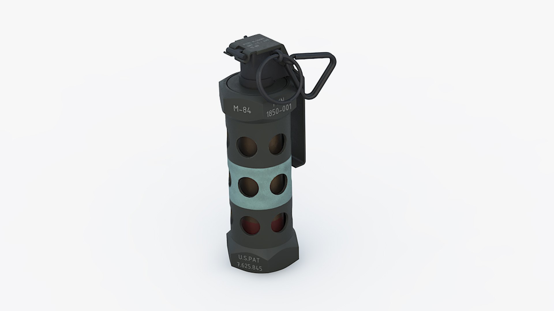 M84 STUN GRENADE 3D Model - TurboSquid 2083484
