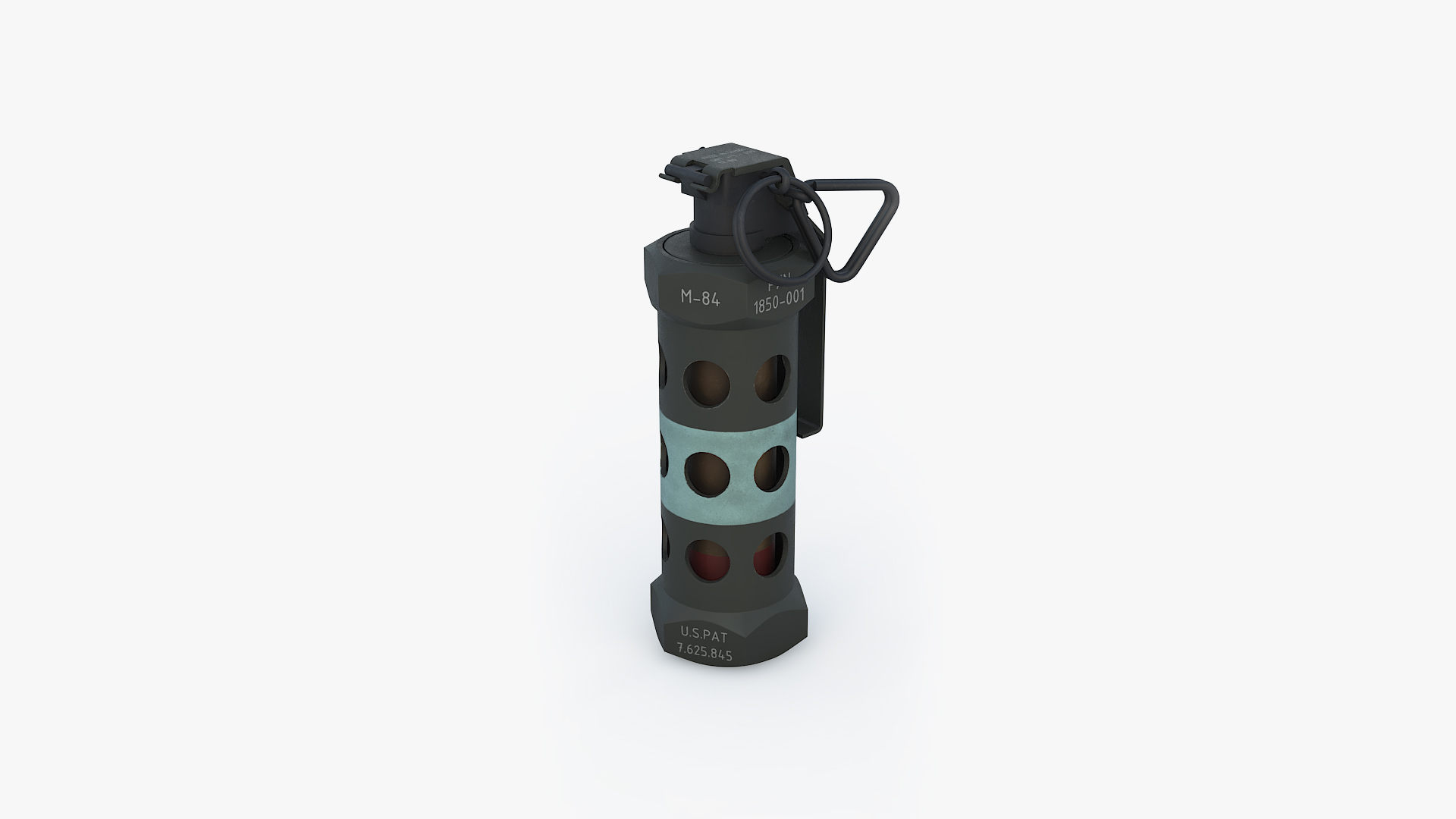 M84 STUN GRENADE 3D Model - TurboSquid 2083484