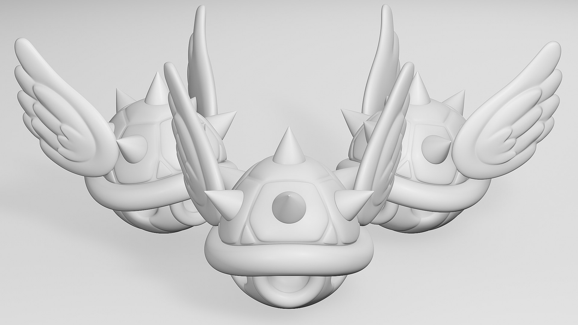 3D Mario Bros Koopa Shell Blue Cinematic Model - TurboSquid 2059357