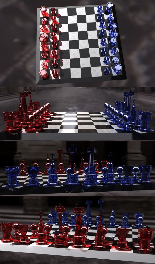 3d chess set