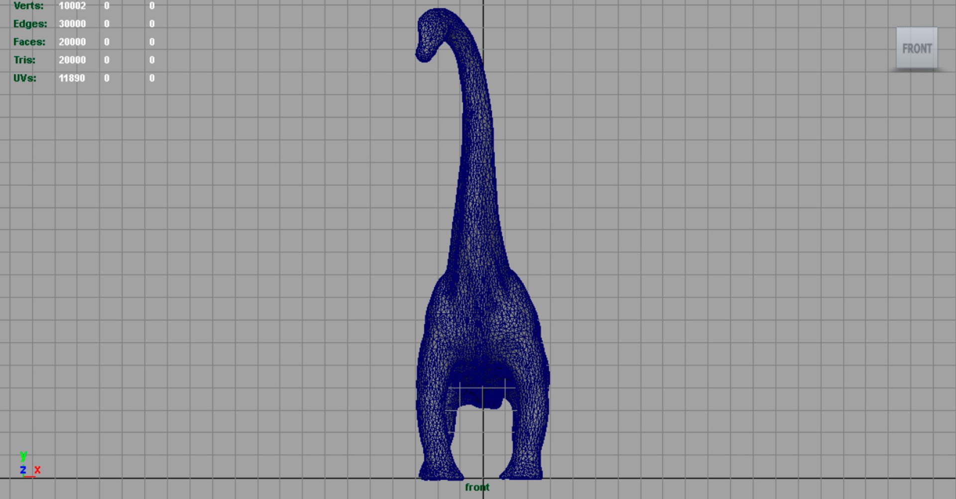 3D Realistic Brachiosaurus - TurboSquid 1206484