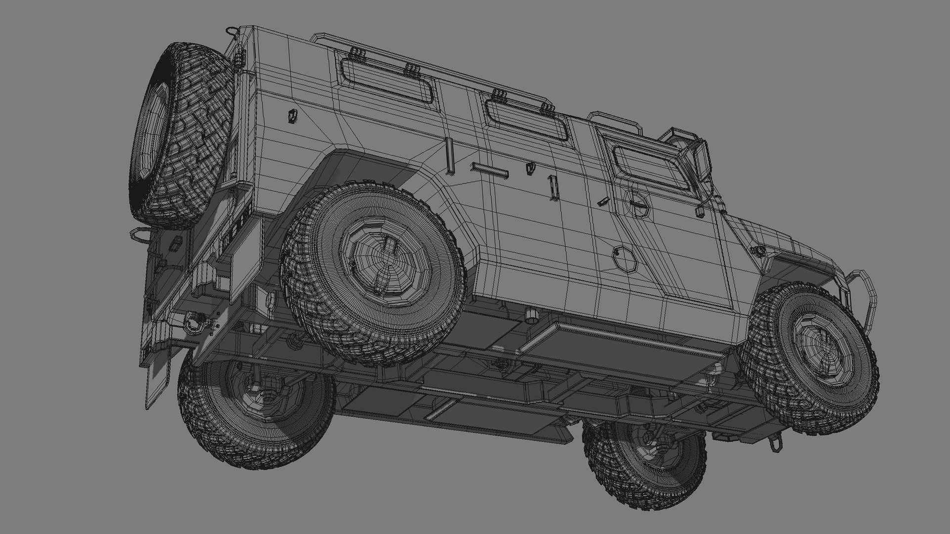 Russian Gaz Tiger Model - TurboSquid 1237047