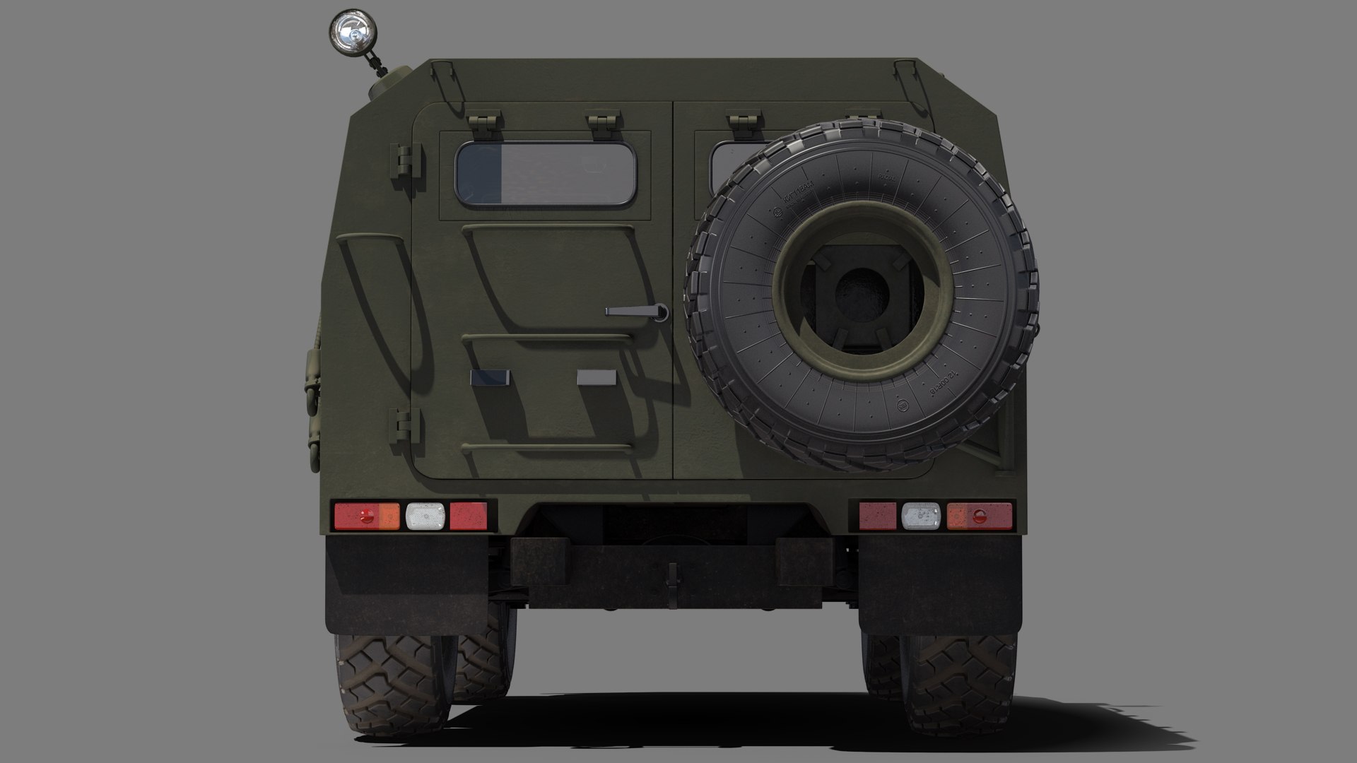 Russian Gaz Tiger Model - TurboSquid 1237047