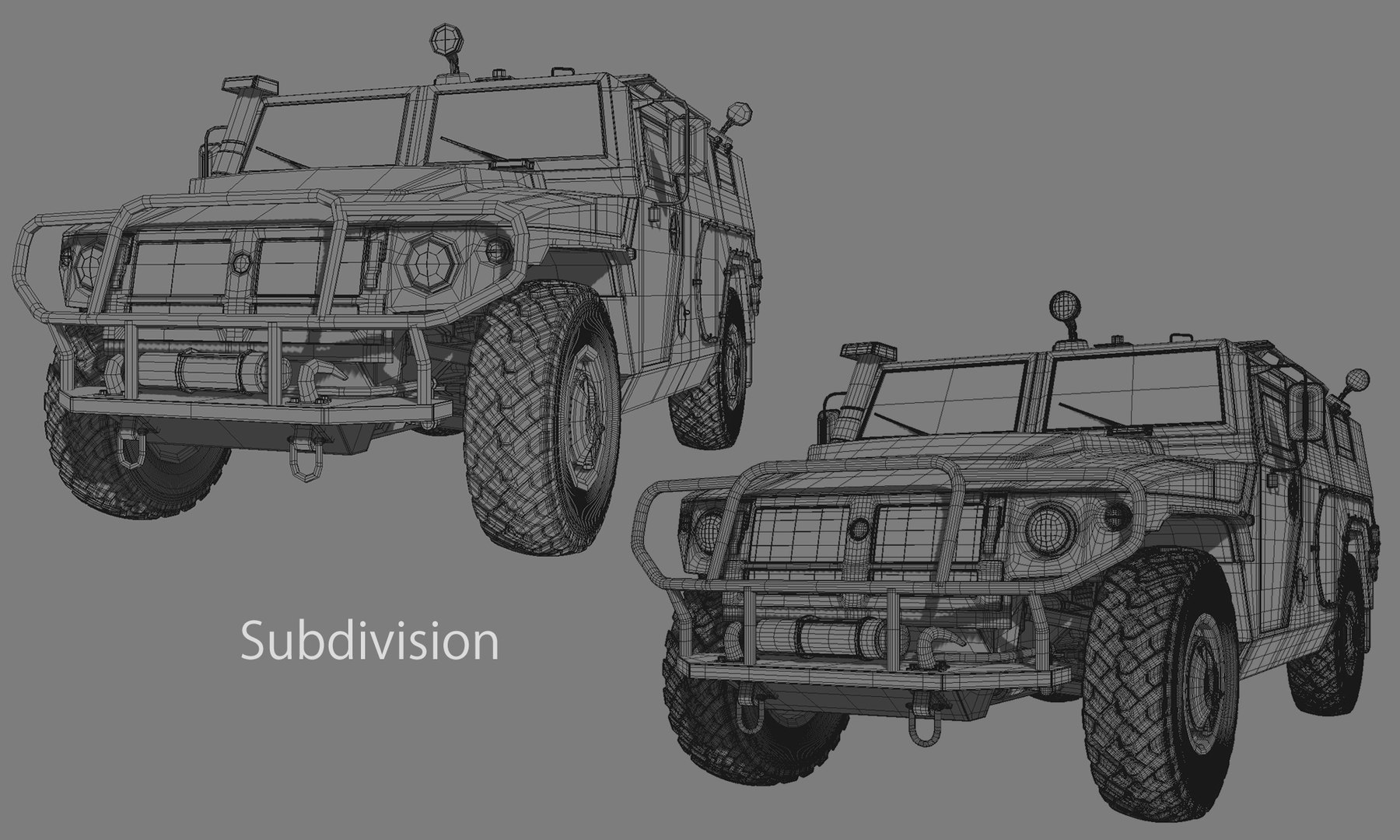 Russian Gaz Tiger Model - TurboSquid 1237047