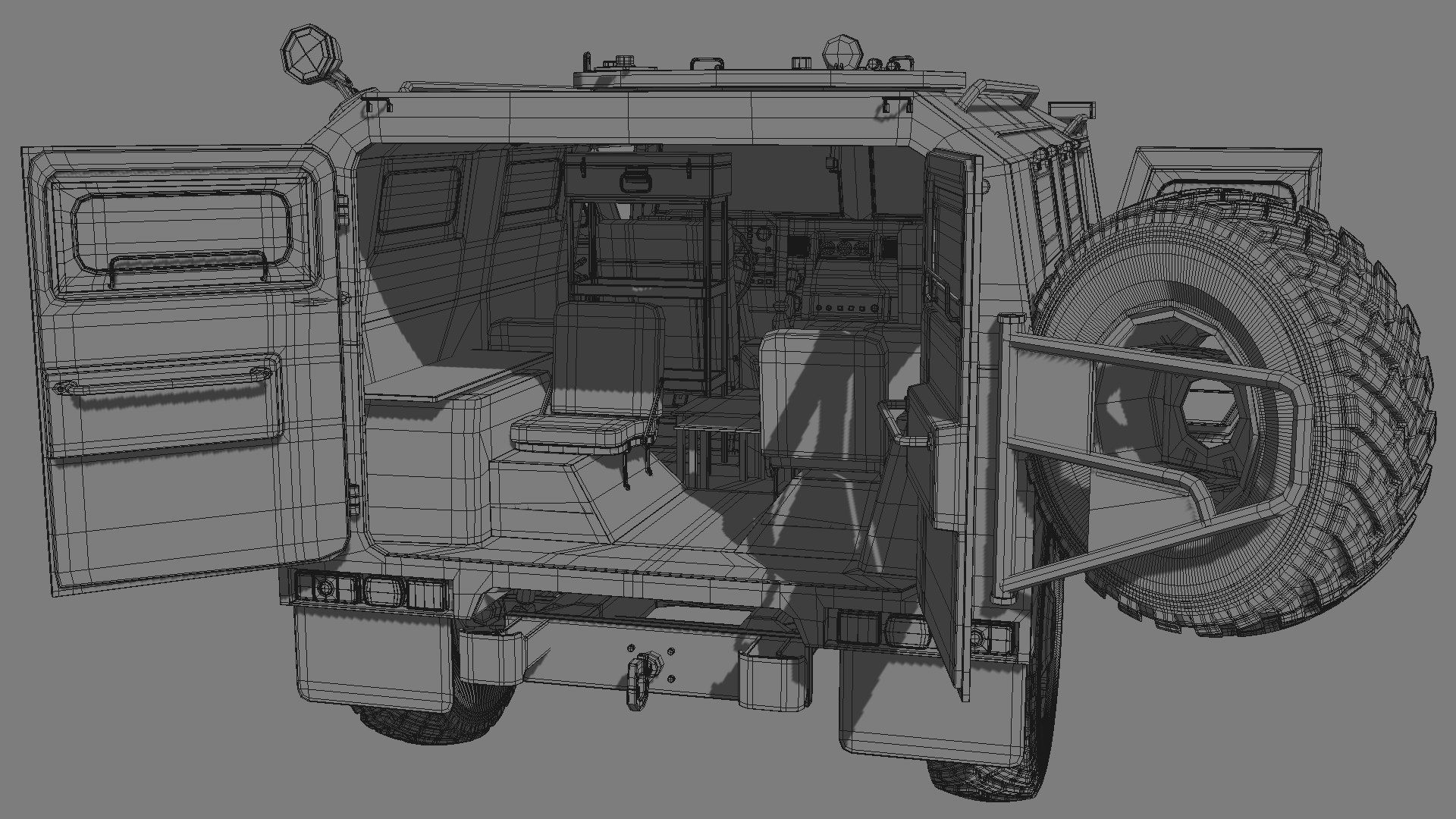 Russian Gaz Tiger Model - TurboSquid 1237047