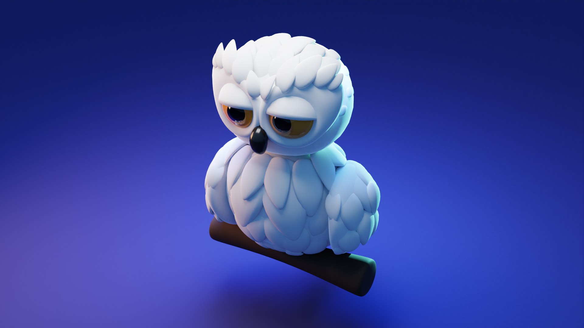 Stylized Owl model - TurboSquid 2169002