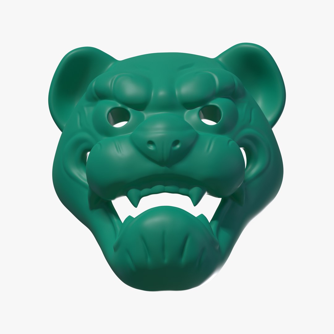 Tiger Mask 3D Model - TurboSquid 2234661