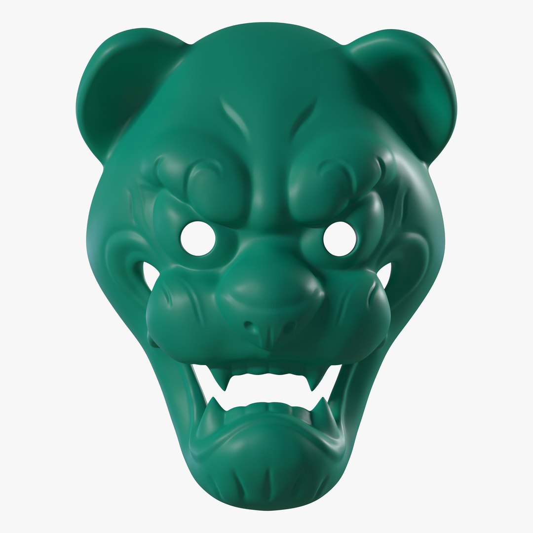 Tiger Mask 3D Model - TurboSquid 2234661