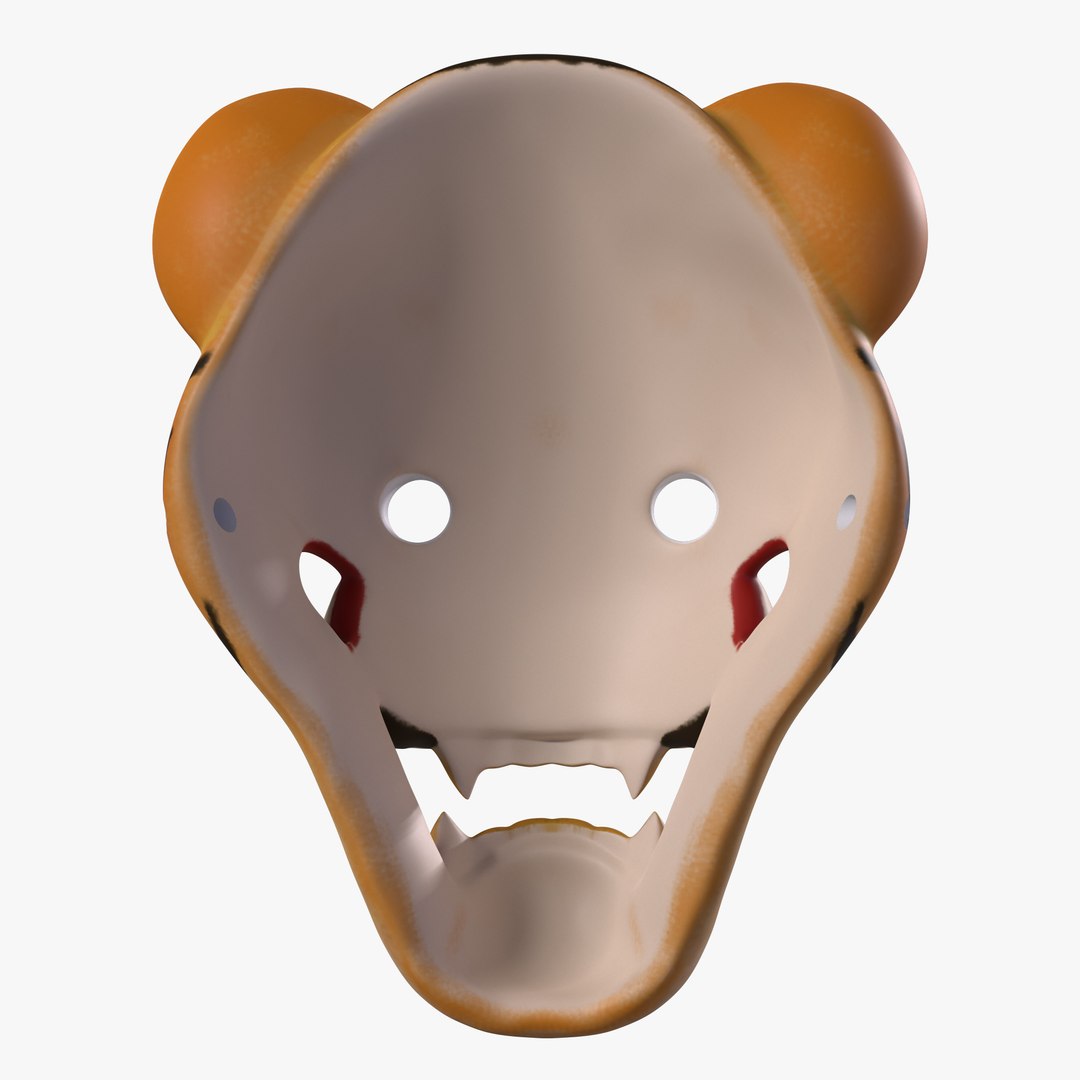Tiger Mask 3D Model - TurboSquid 2234661