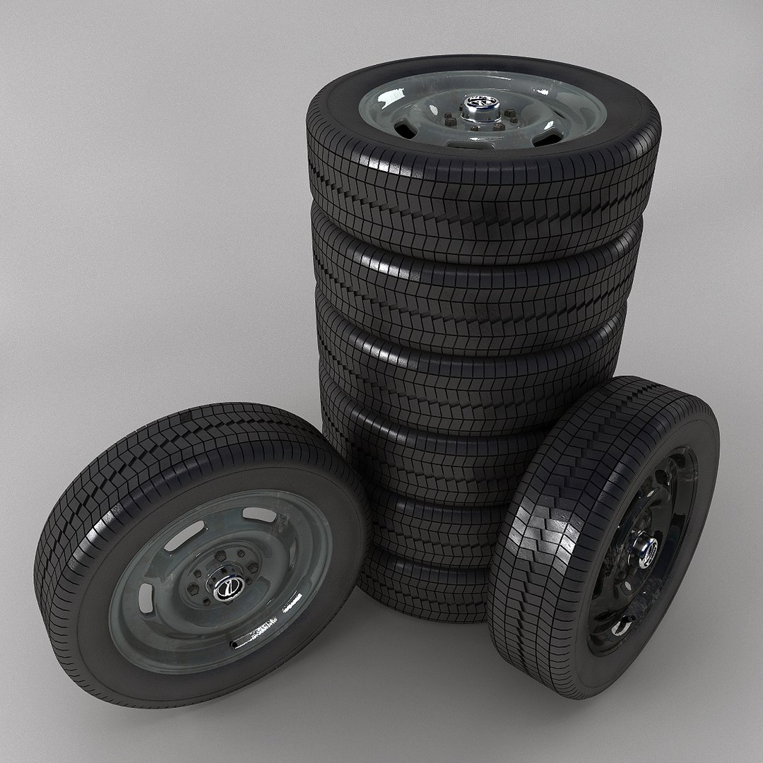 3dsmax wheel car lada
