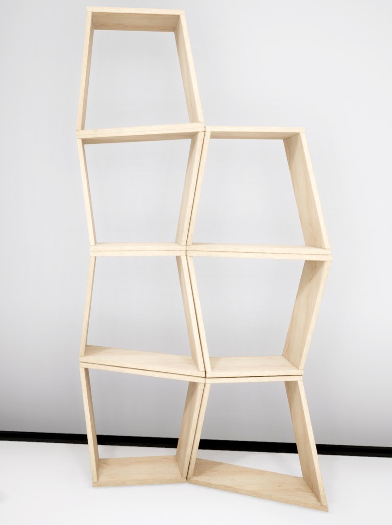 3D modular table shelf chair office model - TurboSquid 1330996