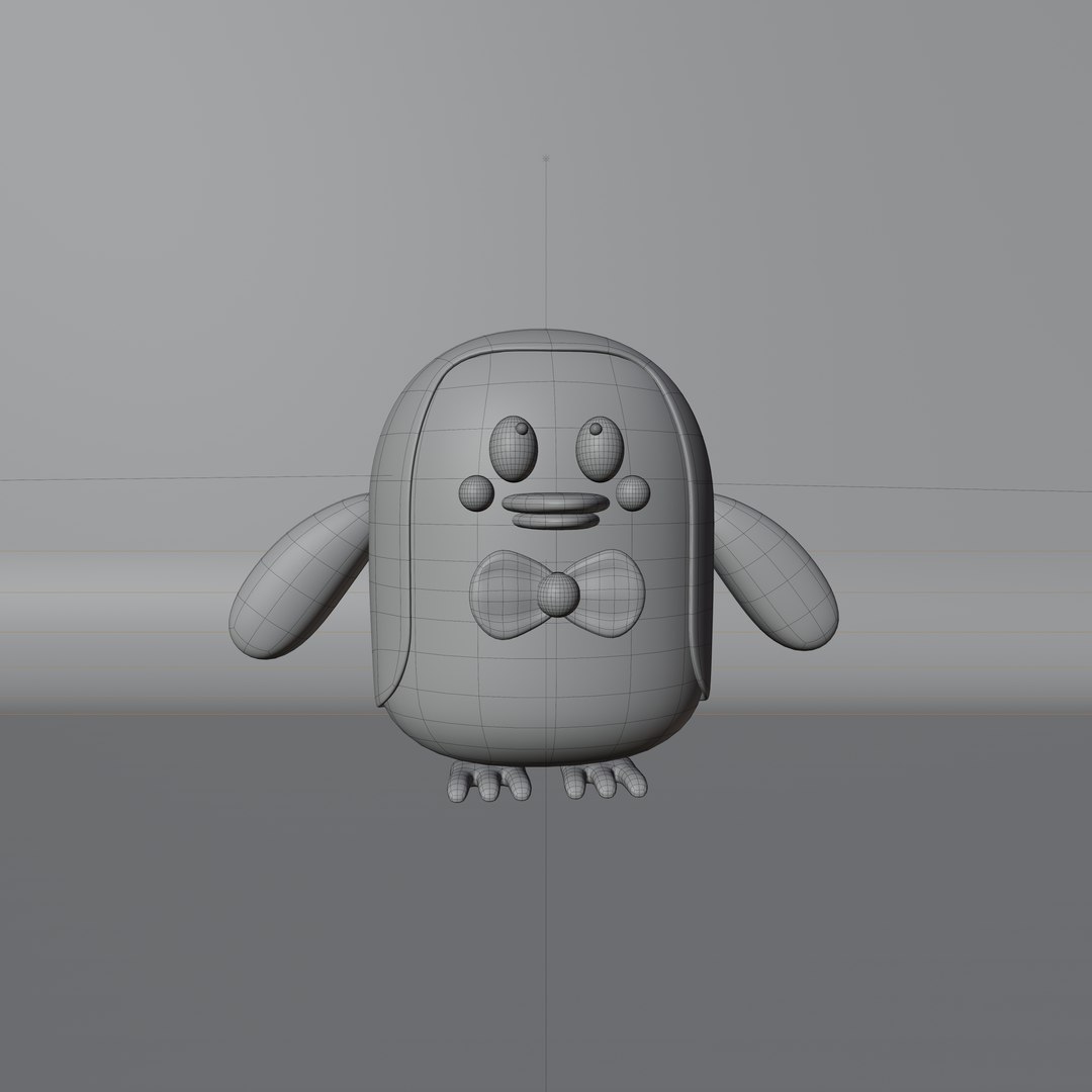 Penguin Cute 3D Model - TurboSquid 1937714