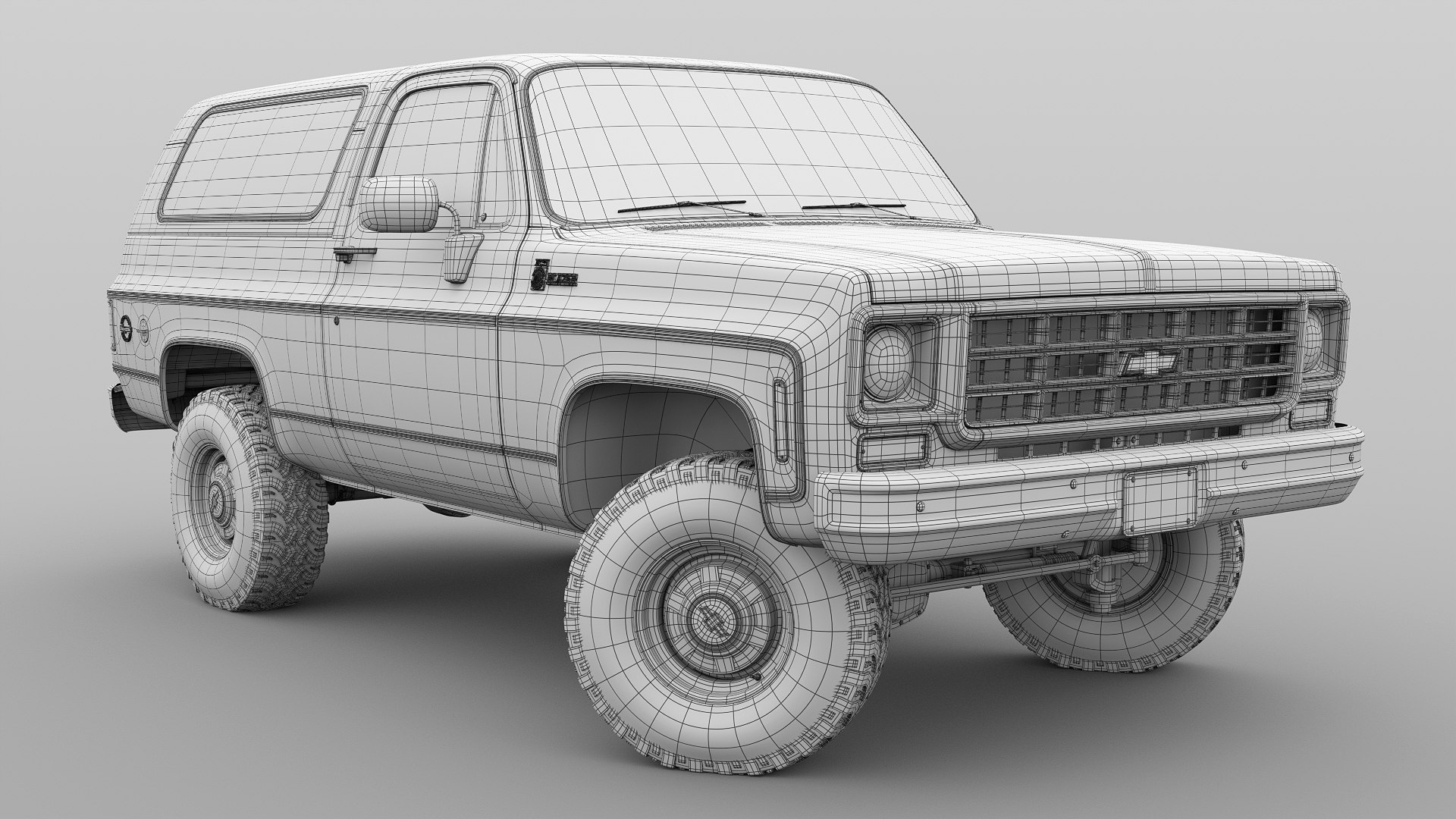 1978 Chevrolet Blazer 3D Model - TurboSquid 1764639