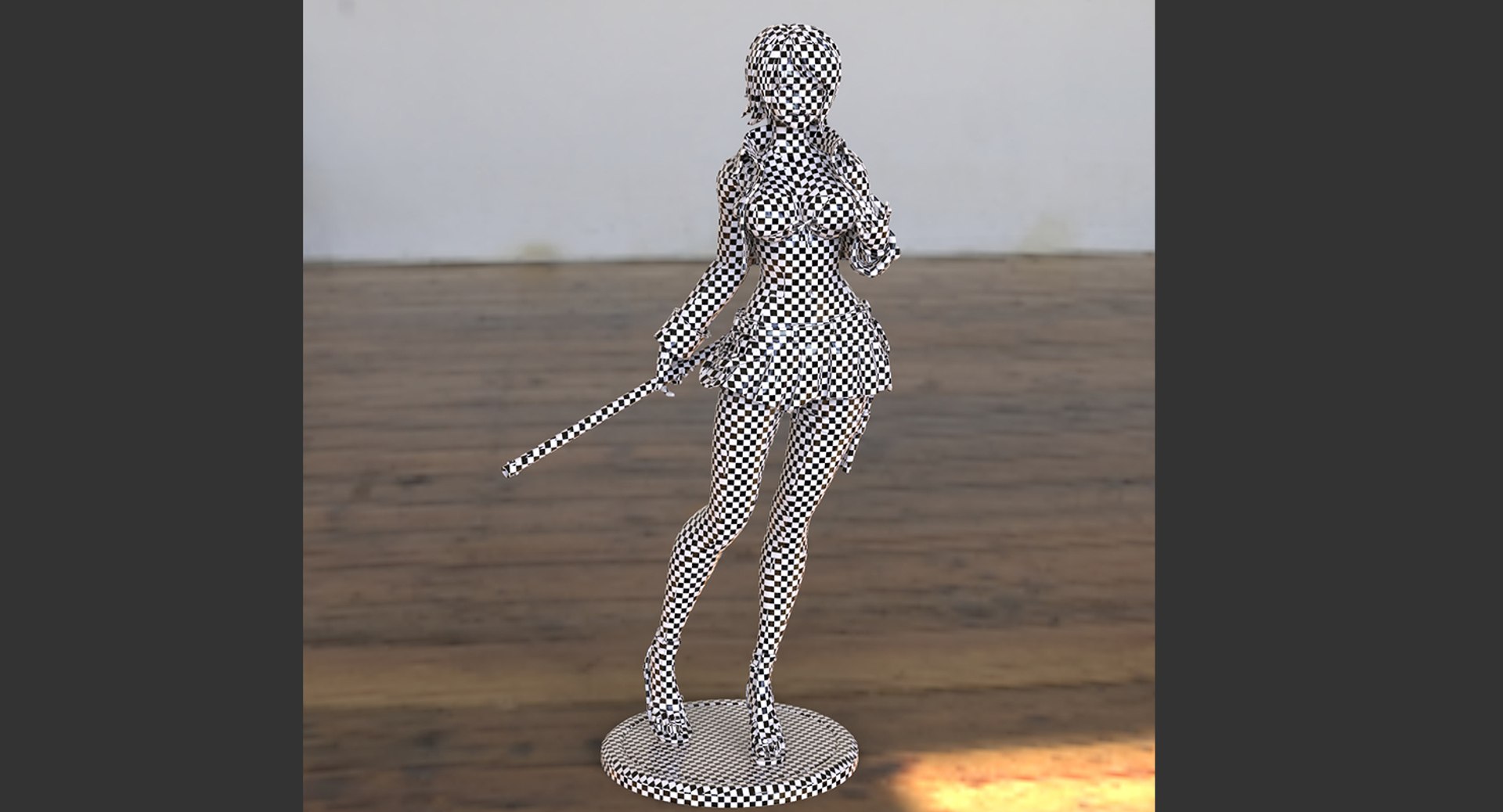 3d Model Cartoon Female Nami