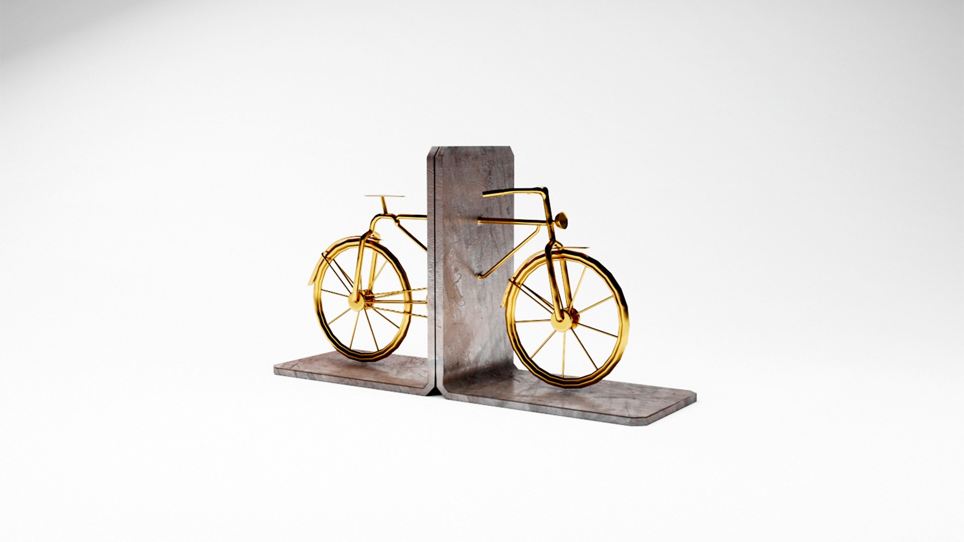 3D Bookend Model - TurboSquid 1766819