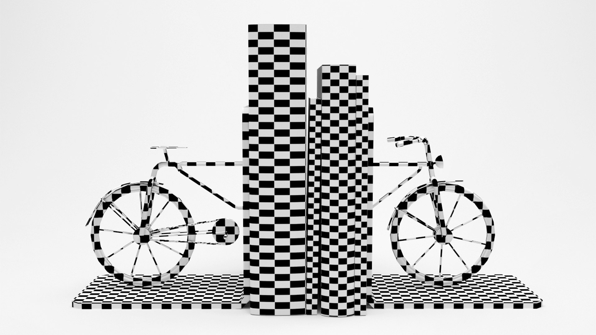 3D Bookend Model - TurboSquid 1766819