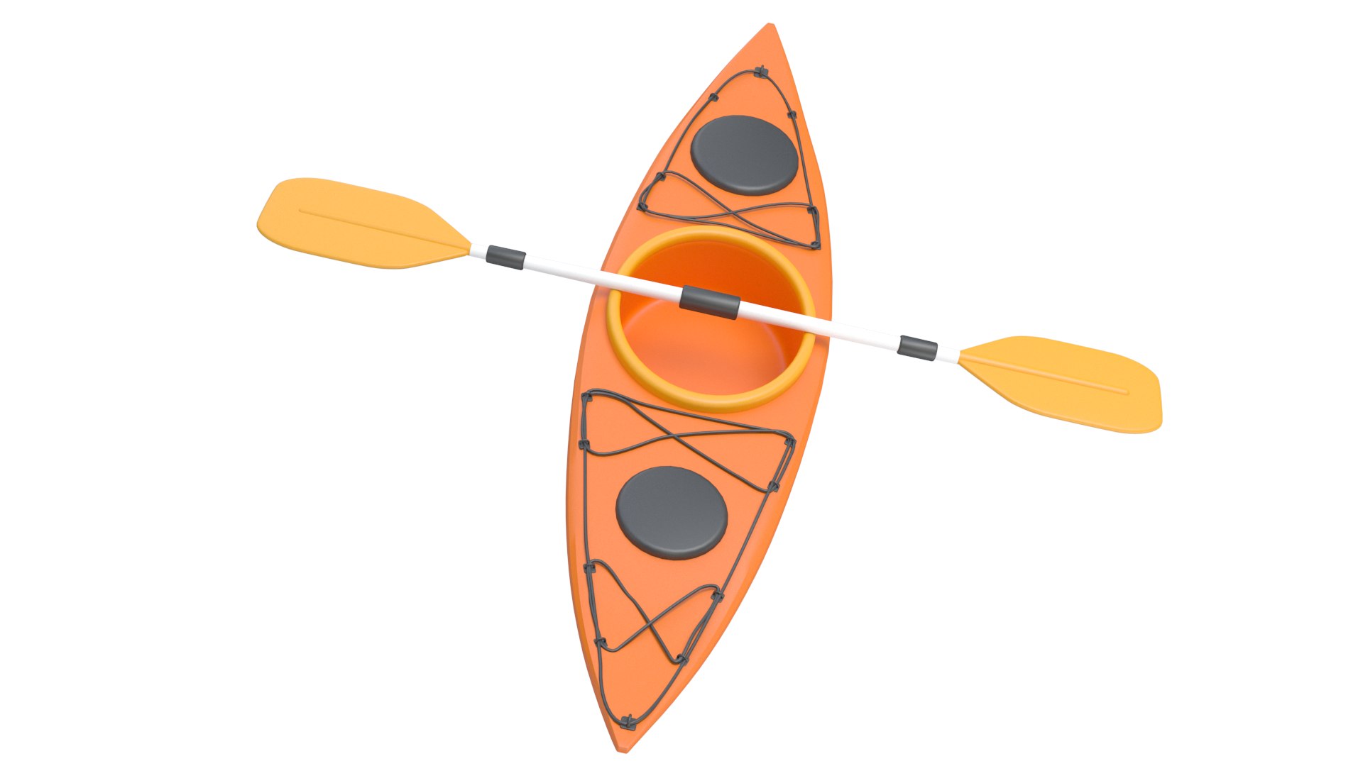 3D Cartoon Ui ICONS Kayak Drift Boat Hovercraft Inflatable Boat Rowing ...