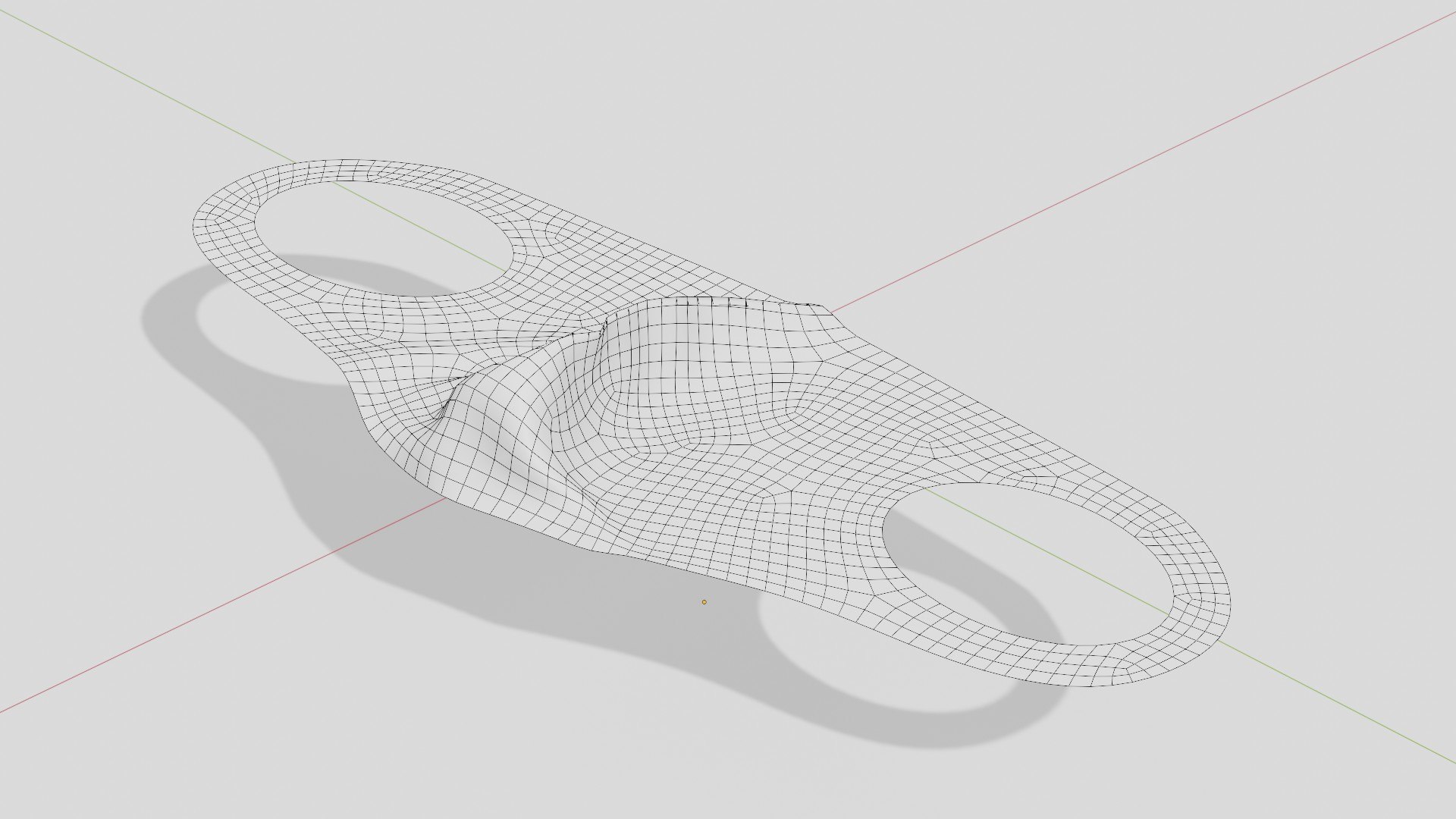 Snowflake print fabric mask 3D model - TurboSquid 2090859