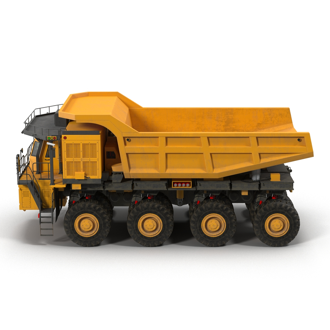 3d model mining truck