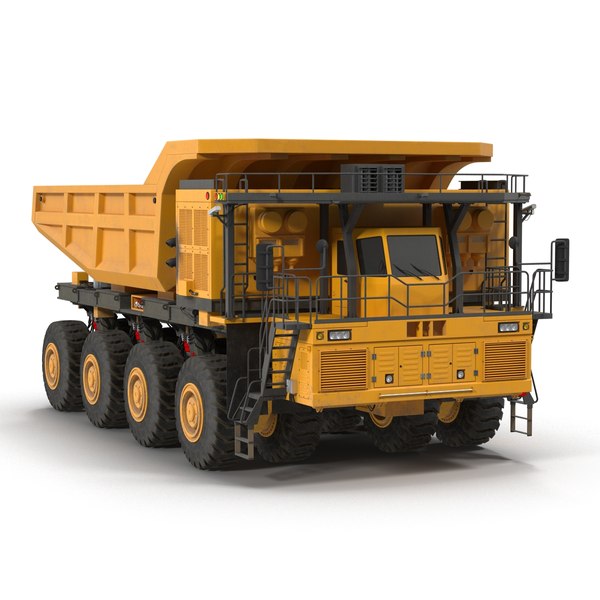 3d model mining truck