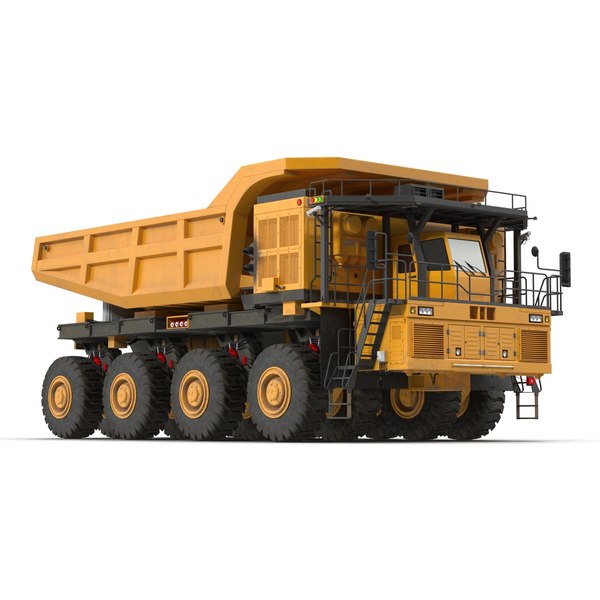 3d model mining truck